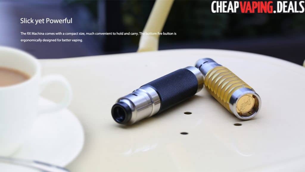 Wismec Reuleaux RX Machina Mech Mod $18.99 - Cheap Vaping Deals