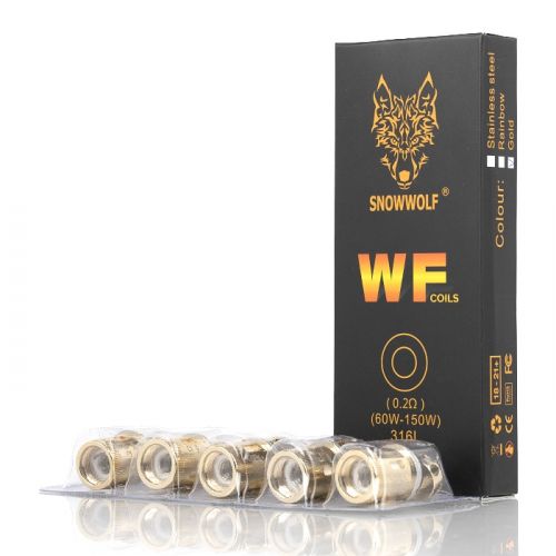 SnowWolf Mfeng WF Replacement Coils (Pack of 5) $13.22 - Cheap Vaping Deals