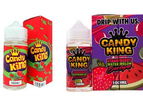 Candy King Strawberry Watermelon Bubblegum Vape Juice 100mL - $6.40 ...