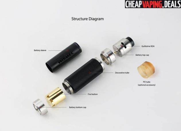 Wismec Reuleaux RX Machina Mech Mod $18.99 - Cheap Vaping Deals