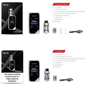 Smok X-Priv 225W Mod $30.75 | Kit $39.90 - Cheap Vaping Deals